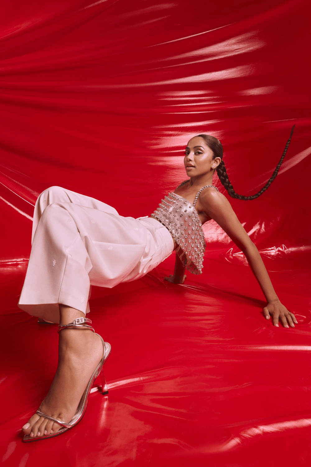 Neighbours star Maria Thattil launches vegan shoe range | WHO