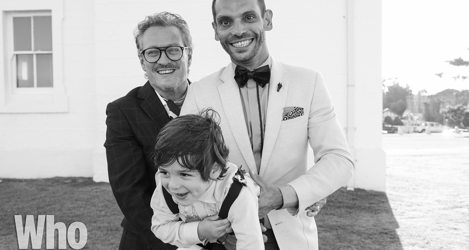 Australian fashion designer Jayson Brunsdon ties the knot with partner ...