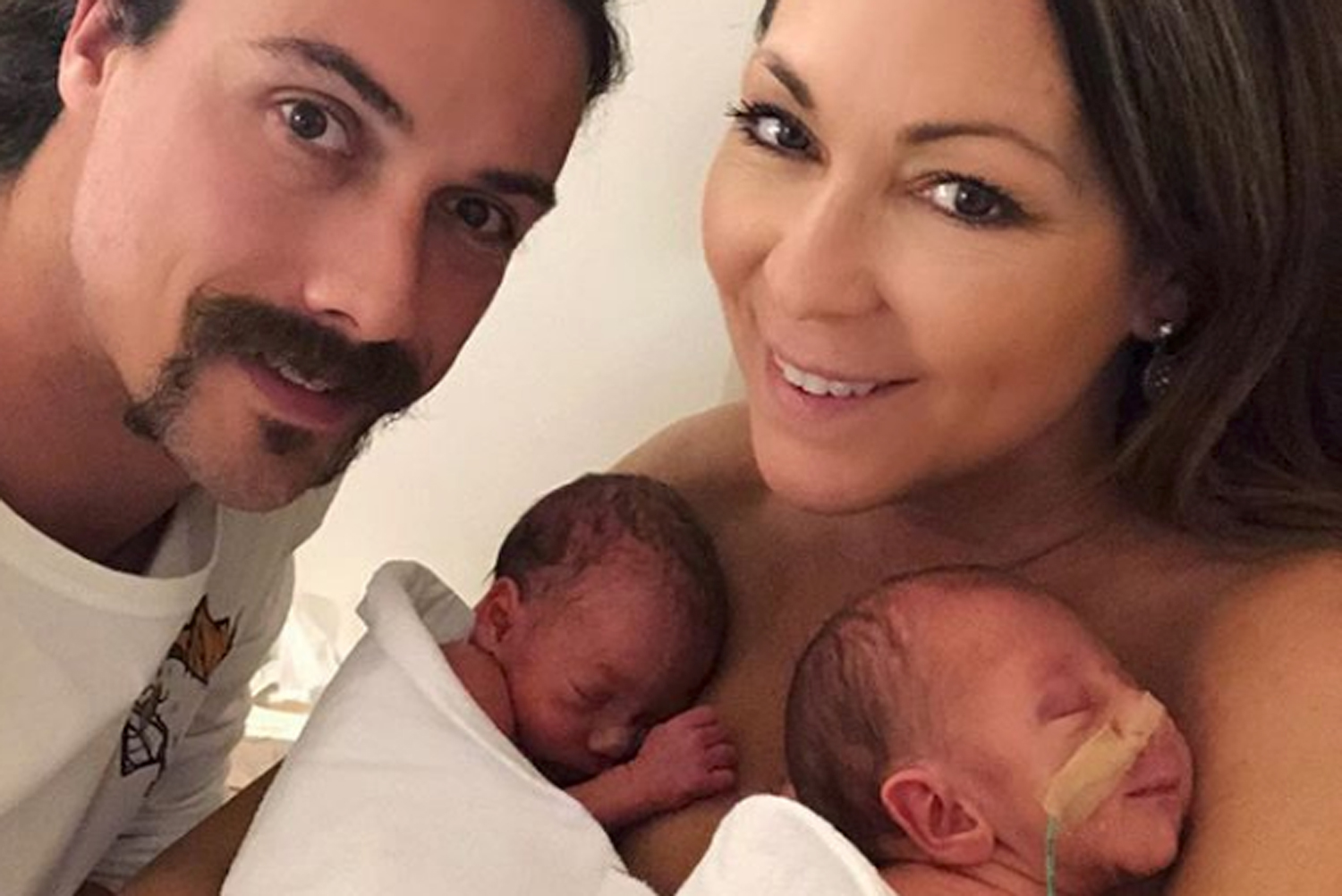 Tania Zaetta, 48, gives birth to twins | WHO