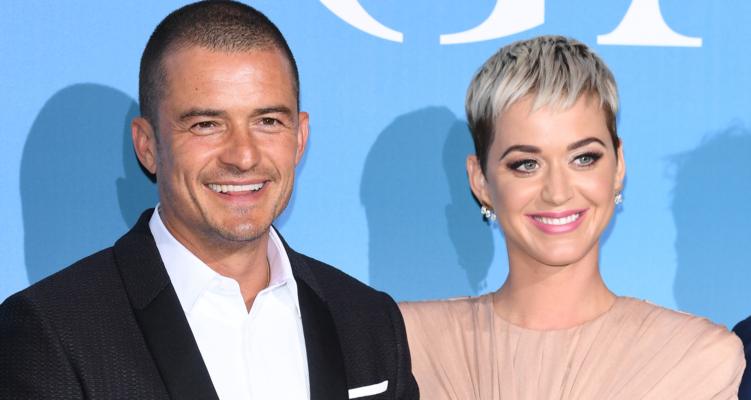 Orlando Bloom and fiancee Katy Perrys VERY Public Display of Affection ...