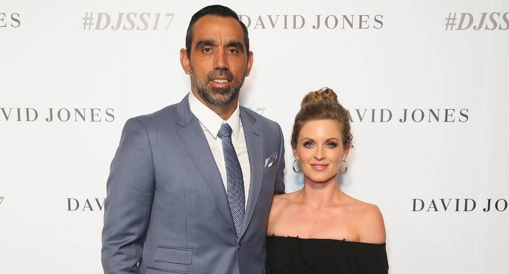 Adam Goodes is expecting first baby with wife Natalie Crocker | WHO