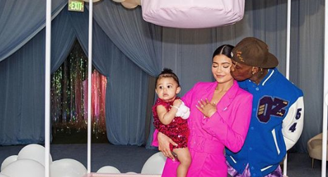 Stormi Webster's 1st bday party had a merch shop and Louis Vuitton ...