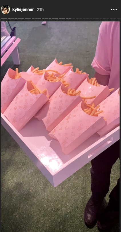 Stormi Webster's 1st bday party had a merch shop and Louis Vuitton ...