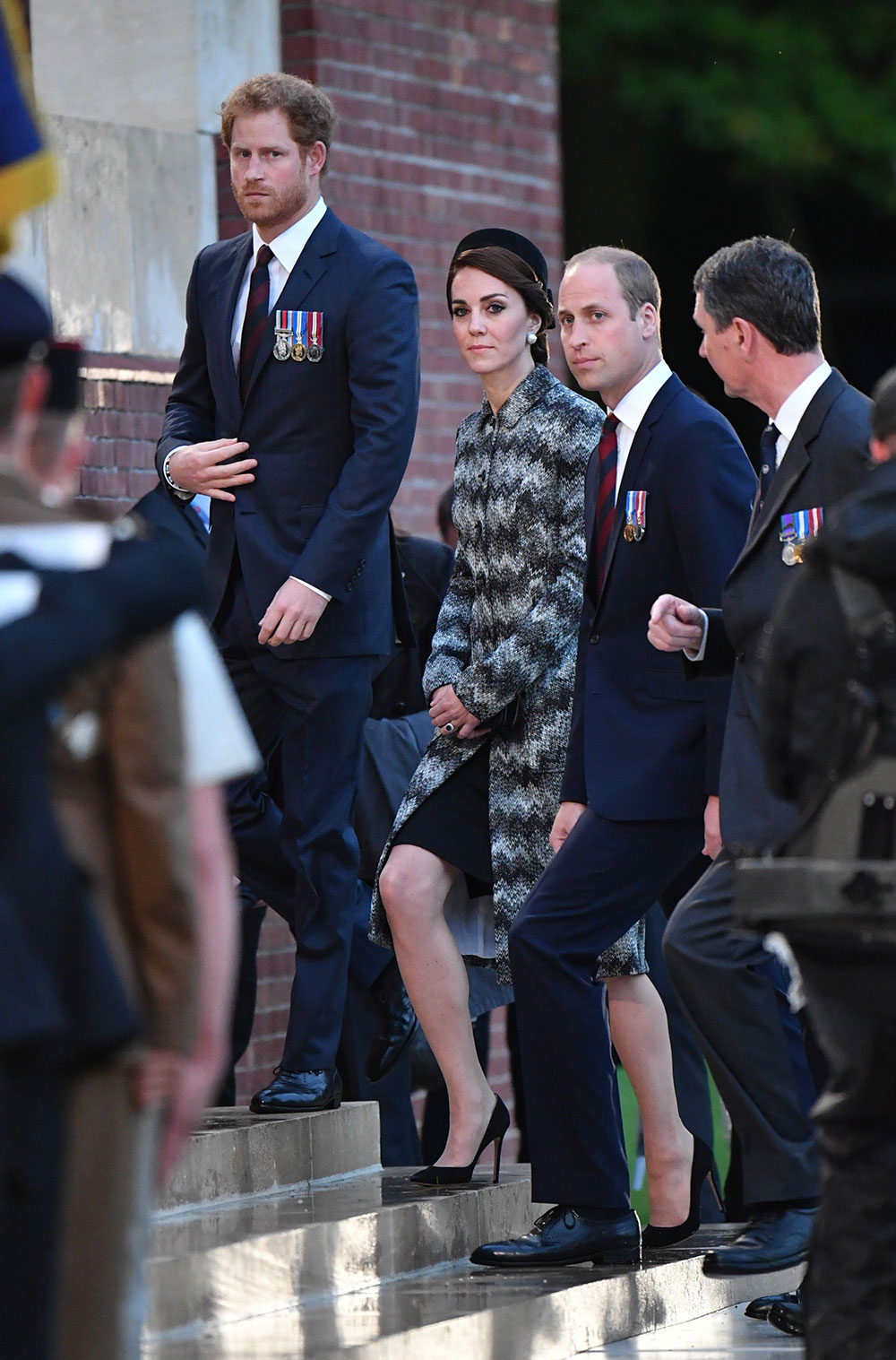 Princess Kate, Prince William and Prince Harry Attend WWI Vigil in ...