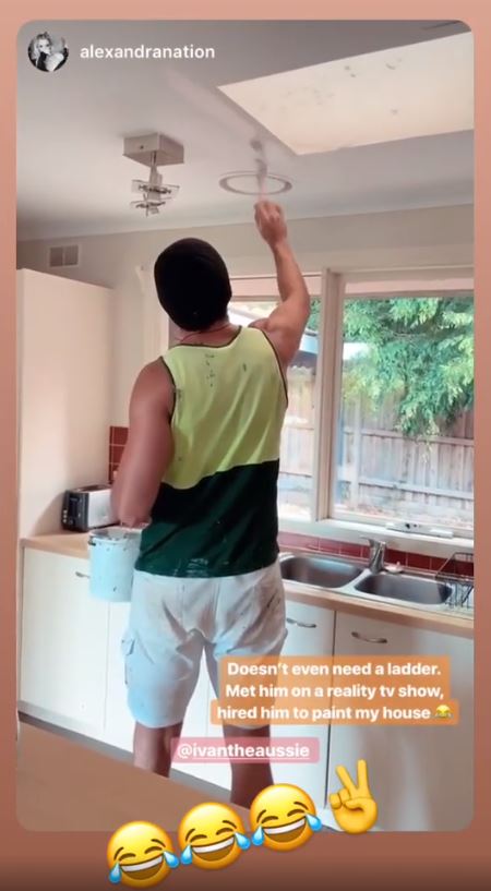 Isn't this cosy? BIP star Ivan Krslovic makes himself at home with Alex Nation | WHO