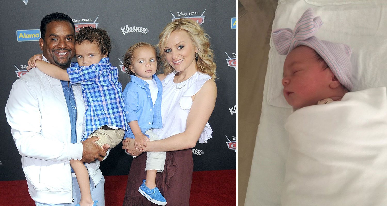 Alfonso Ribeiro and wife Angela welcome daughter Ava Sue | WHO