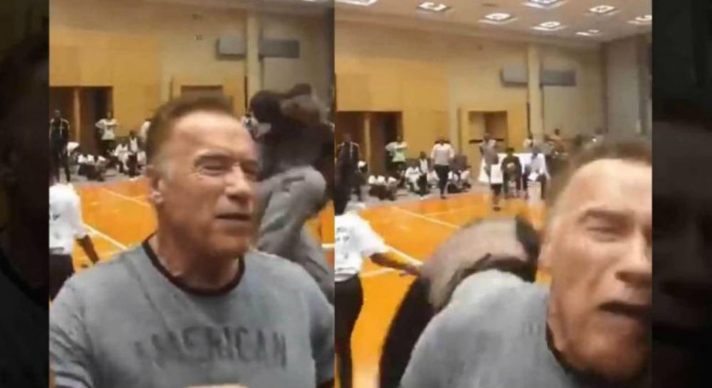 WATCH: Terrifying footage shows Arnold Schwarzenegger being attacked by ...