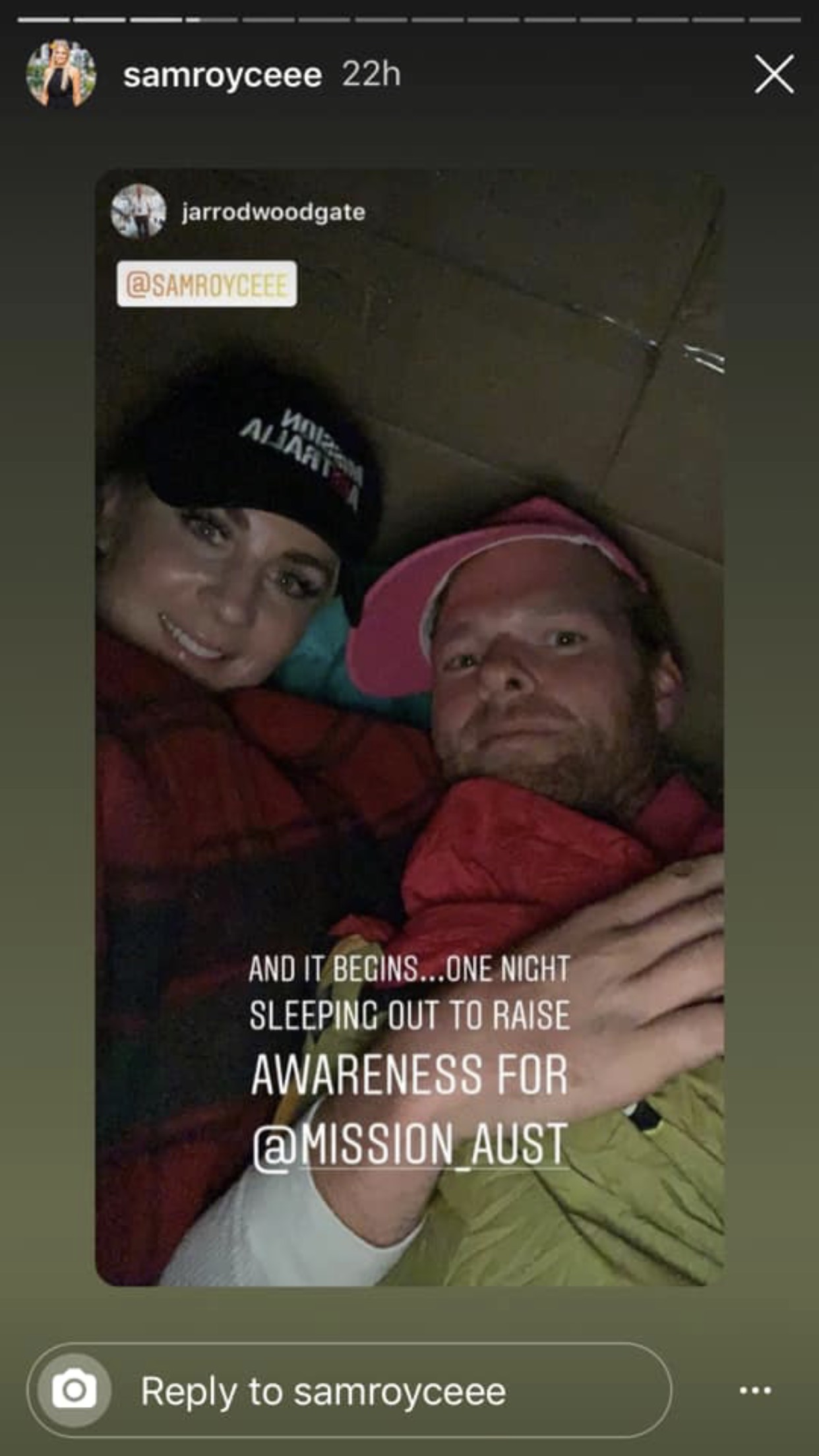 Jarrod Woodgate and Sam Royce make their romance instagram official | WHO