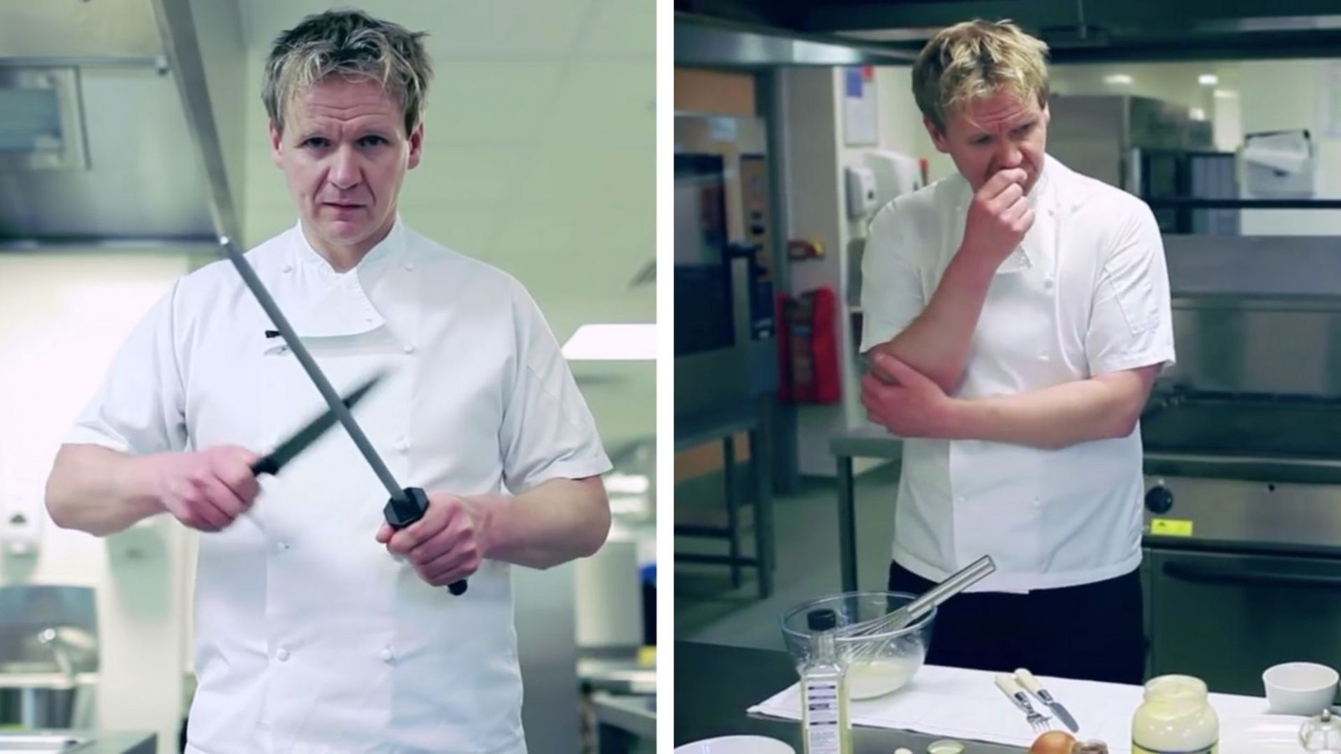 Gordon Ramsay lookalike Martin Jordan Impersonation - WHO