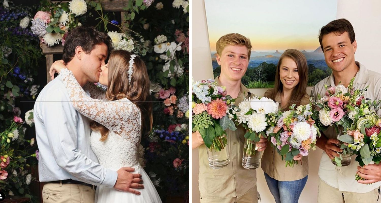 Bindi and Chandler's wedding backlash: Couple share photos of their ...