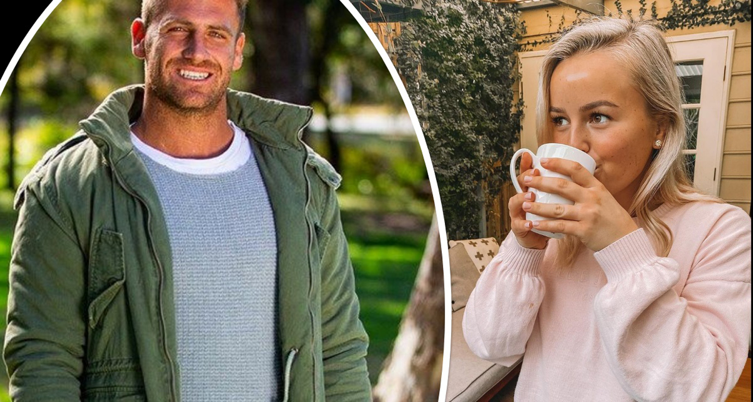 Bachelorette front-runner Frazer Neate has been spotted messaging ...