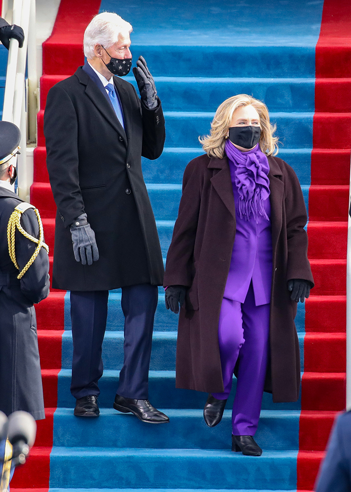 The symbolic reason why everyone was wearing purple at the 2021 US ...