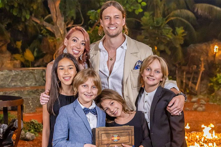 Meet David Genat's adorable blended family | WHO