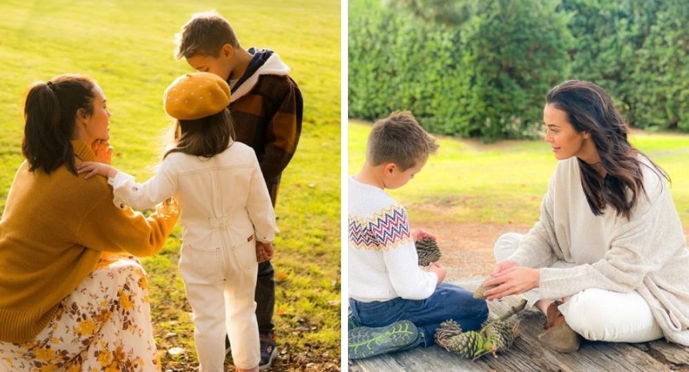Megan Gale shares sweet family holiday snaps | WHO